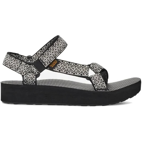 Teva Midform Universal - Womens Boho White/Black – Barefoot Blvd