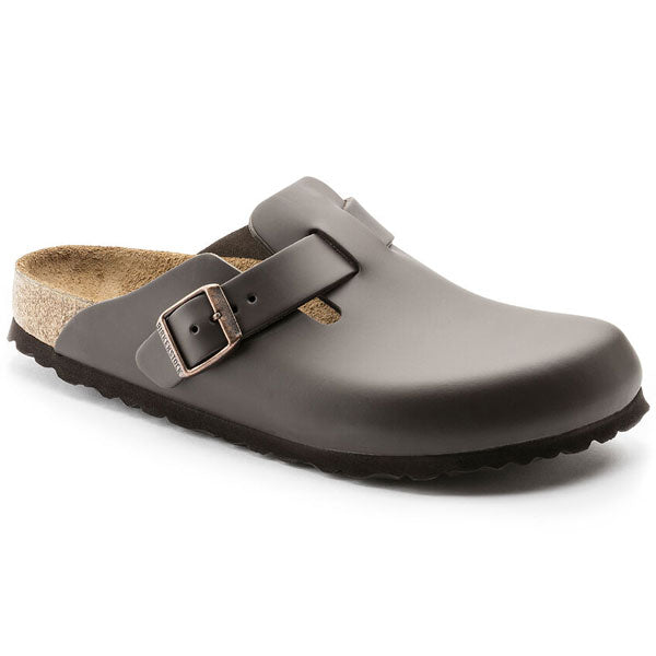 Birkenstock Boston Smooth Leather - Brown – Barefoot Blvd