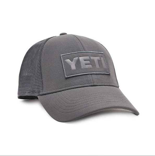 Yeti Patch Trucker - Gray on Gray – Barefoot Blvd